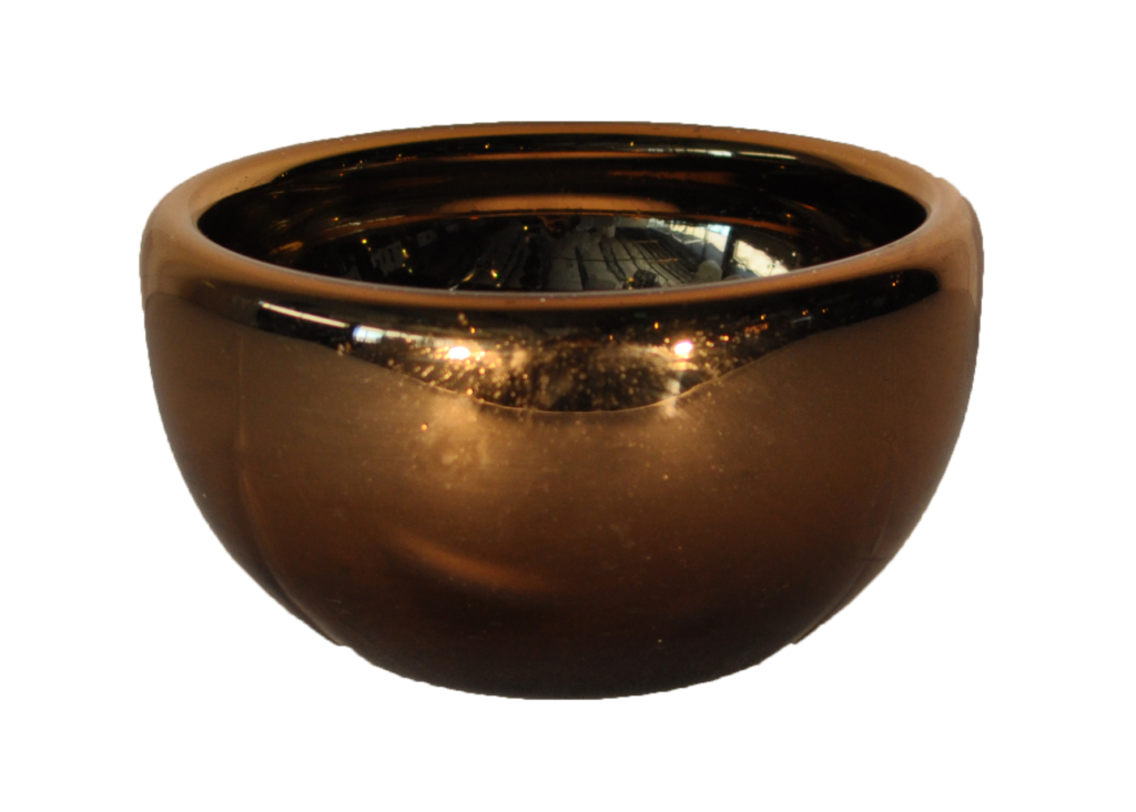 Bronze Mirrored Mercury Bowls - Loluma